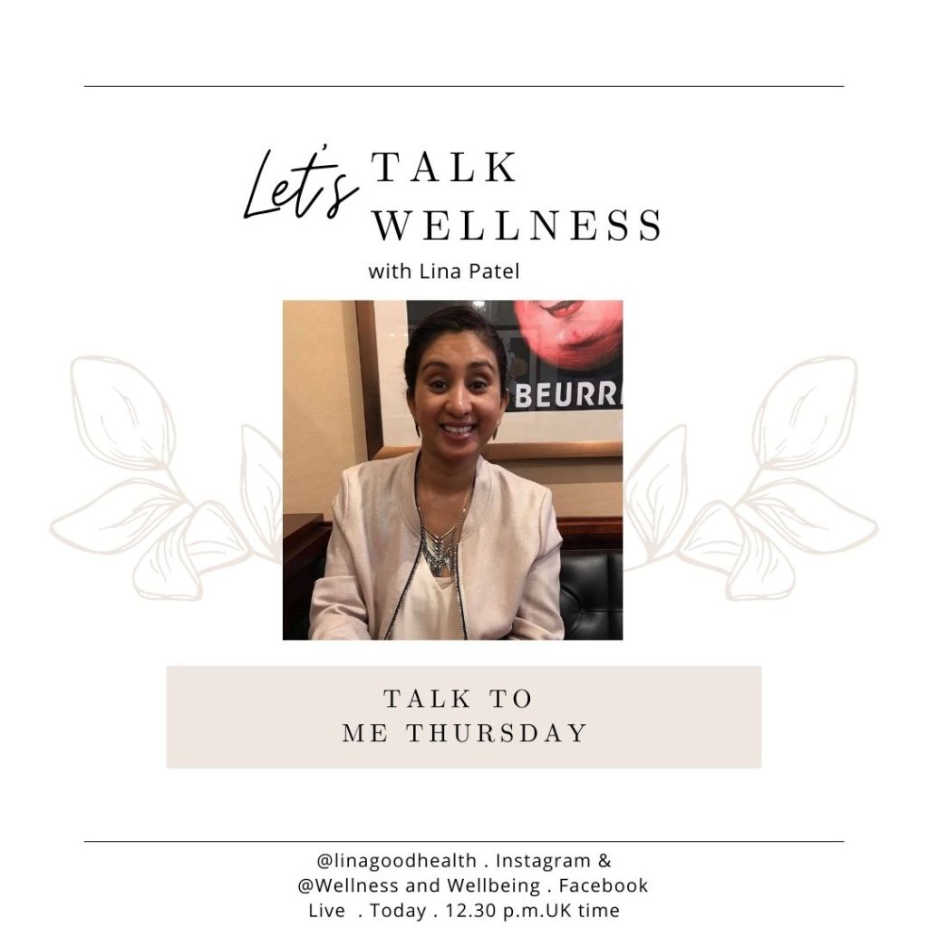LETS TALK WELLNESS... - wellnessandwellbeingdotorg